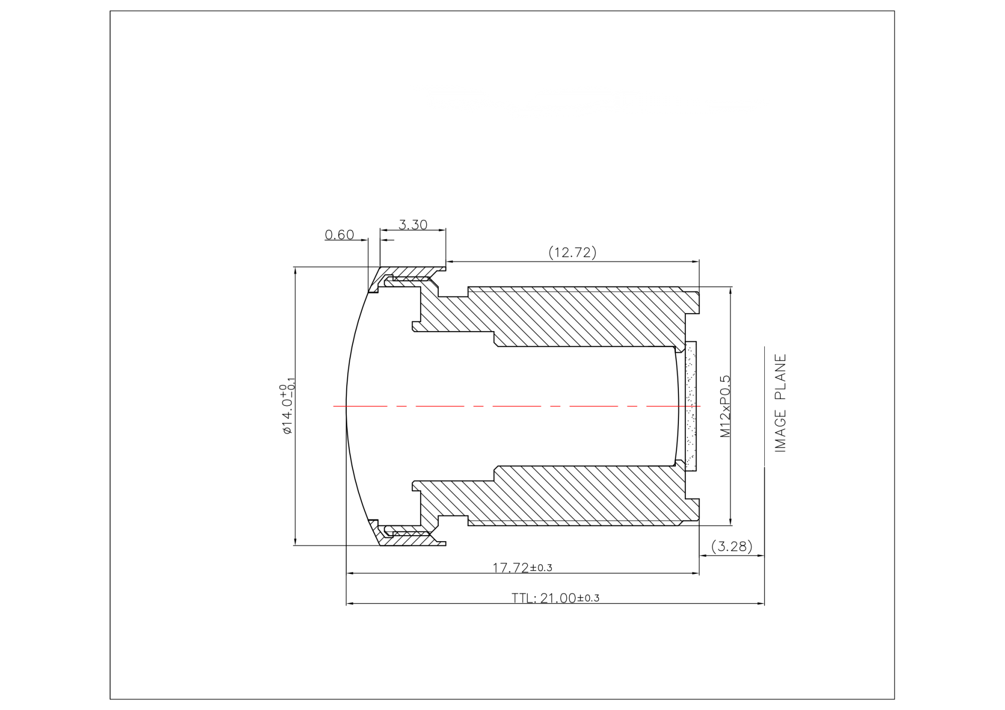 3030 시리즈 SONY IMX225 HD 자동차 DVR 렌즈로 선명한 영상 촬영 - 선전시 중과남광과학기술유한회사